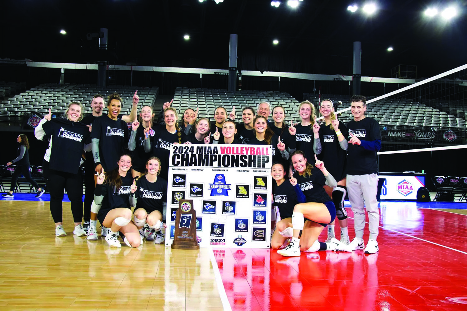 Bronchos win their first MIAA Volleyball Championship - UCentral Media