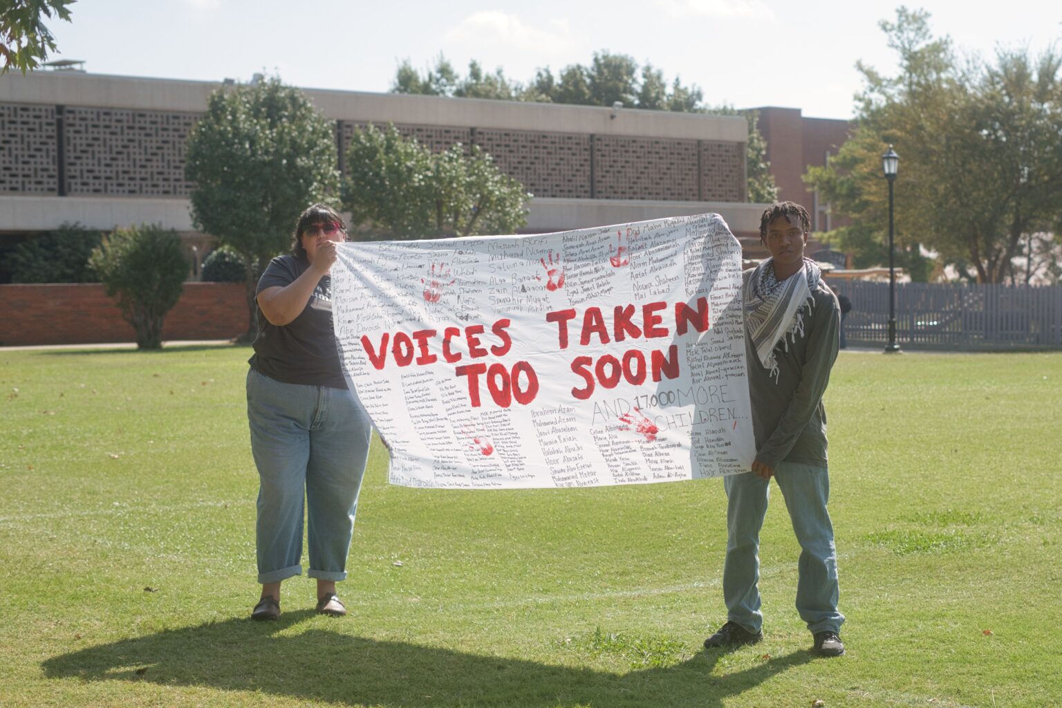 Today On Campus: Students for Justice and Peace in Palestine Hold ...